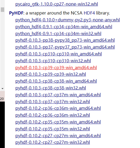 pycharm不能安装pyhdf怎么办，已解决，python3安装pyhdf，pip安装本地包_无法安装pyhdf-CSDN博客