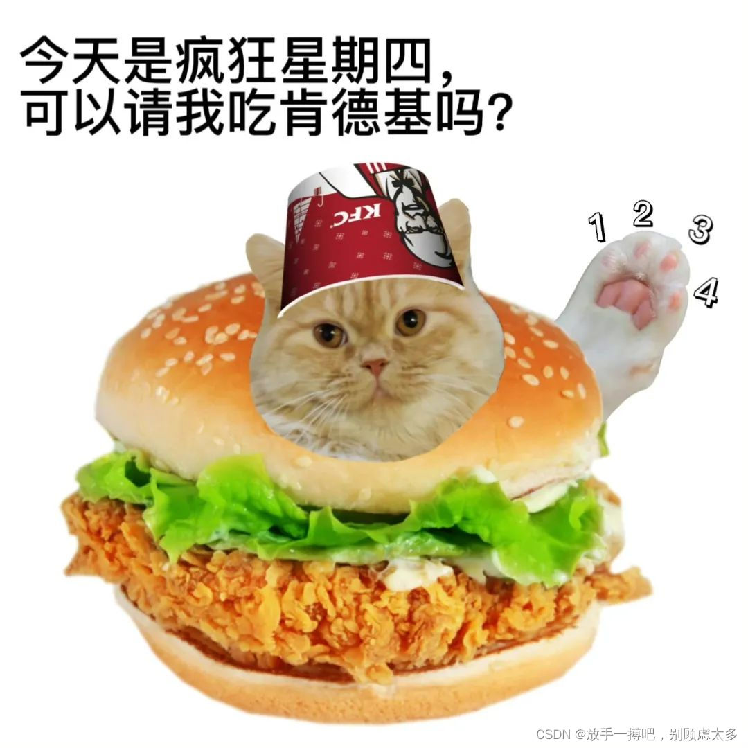 KFC疯狂星期四V50？_程序员的星期四v50-CSDN博客