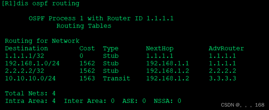 ospf域间路由实验笔记-CSDN博客