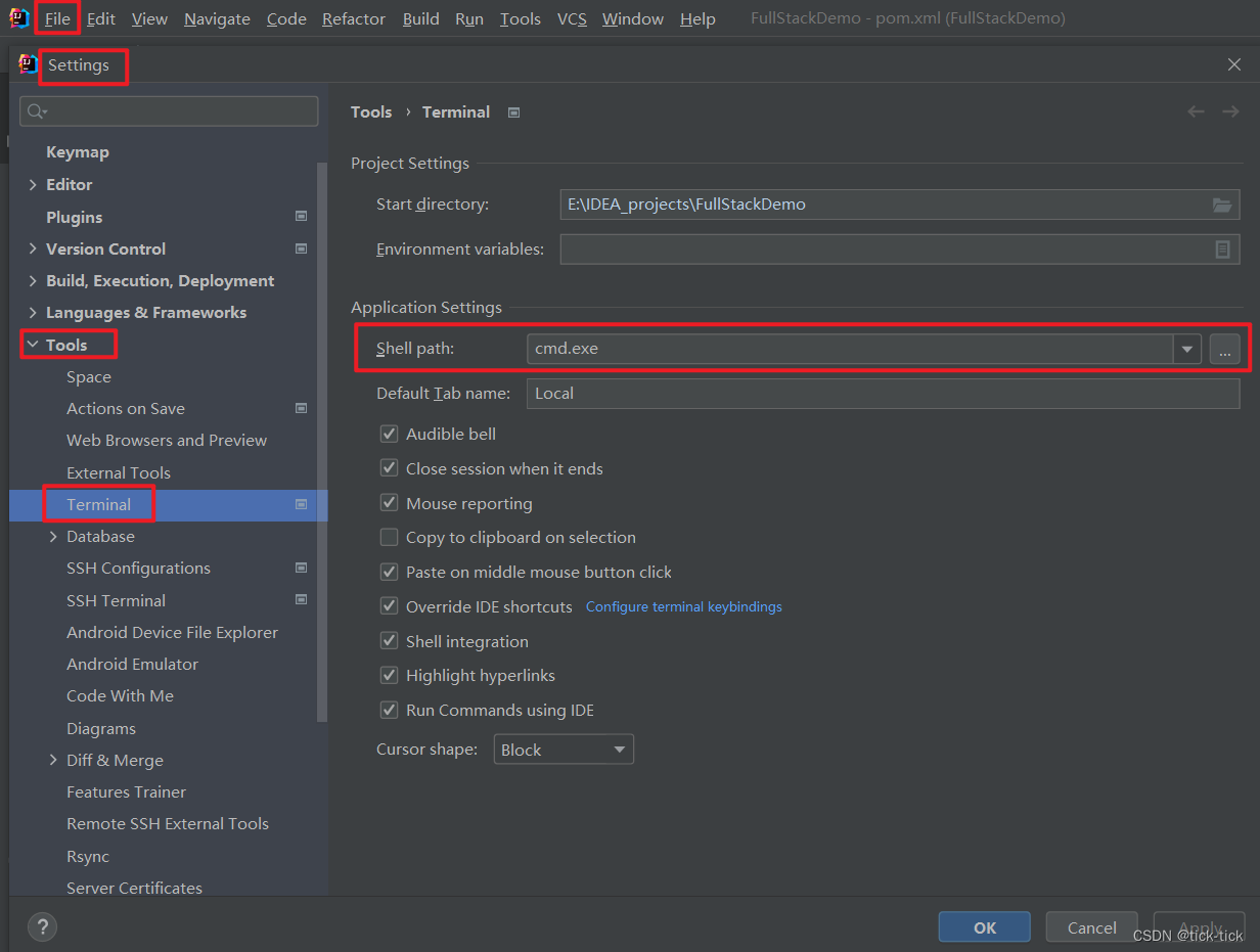IDEA开发常见报错解决_cannot open local terminal-CSDN博客