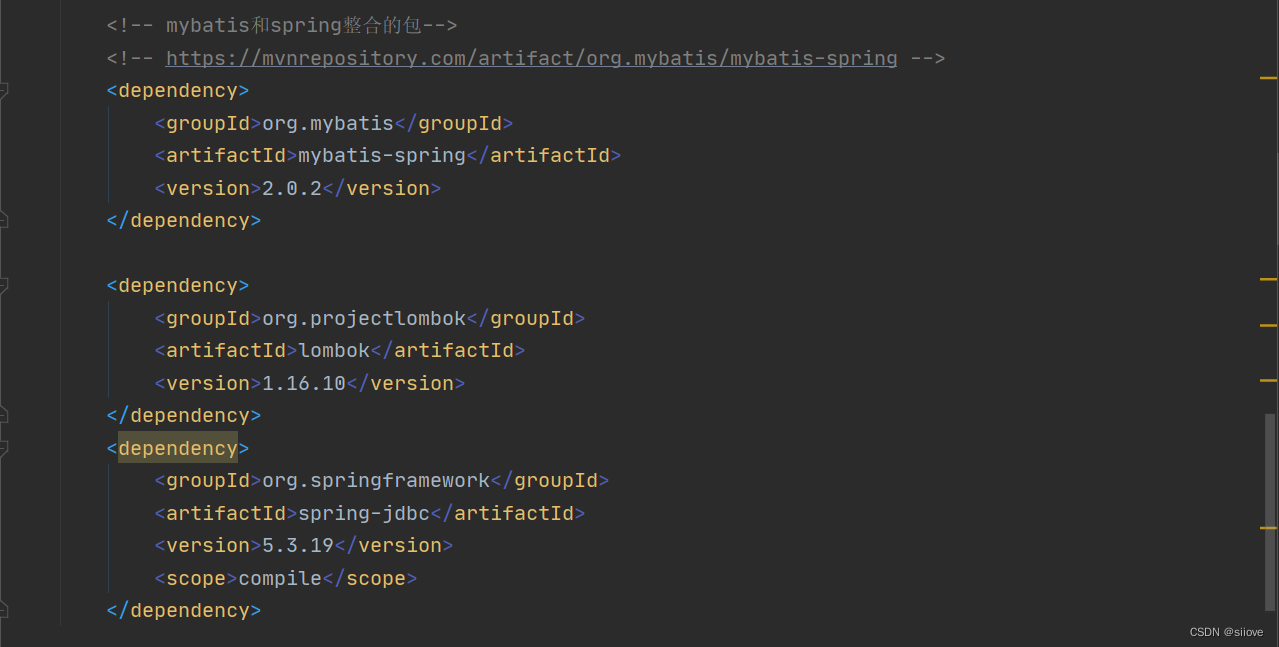 整合mybatis_将mybatis的相关jar包导入到工程中修改pom.xml-CSDN博客