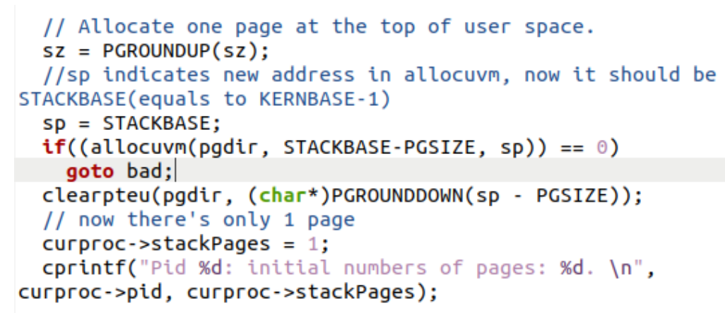 实验五 内存管理（在xv6系统中实现：修改内存布局，将堆栈移动到地址空间的顶部并实现堆）_xv6内存分配实验-CSDN博客