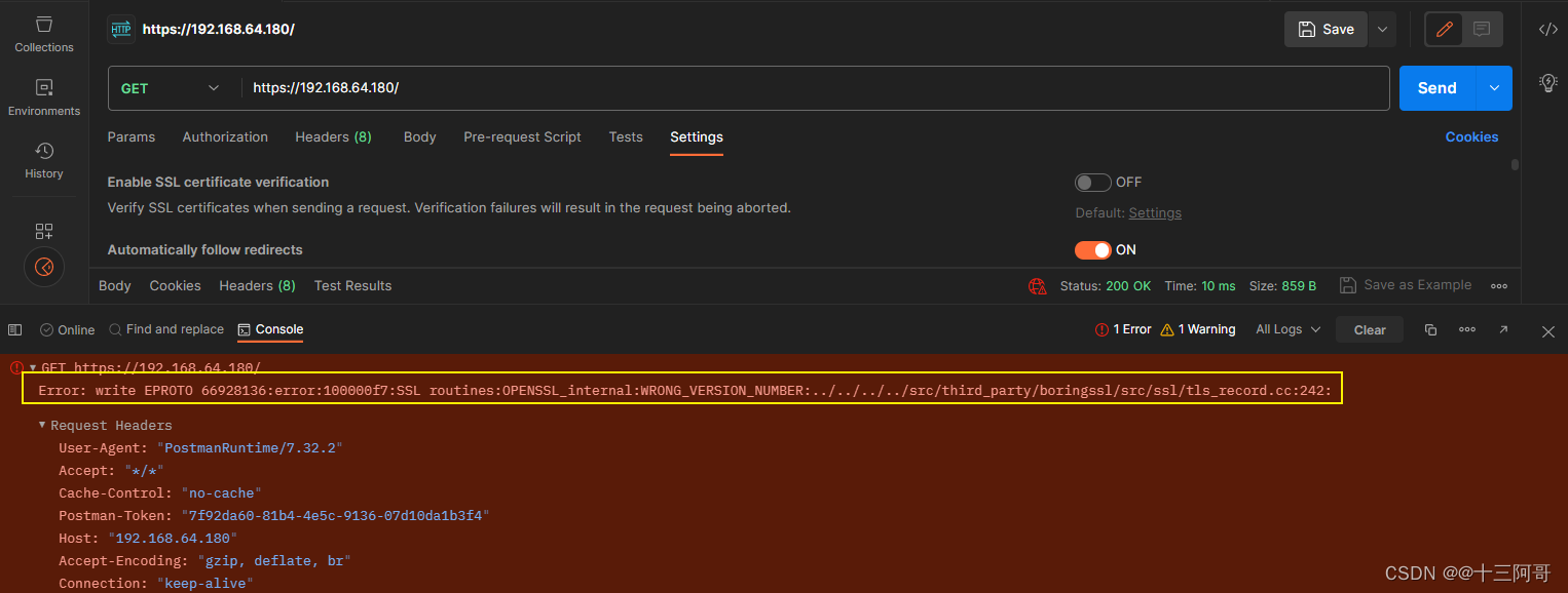 Error Write Eproto 93988952error100000f7ssl Routinesopensslinternalwrongversionnum Csdn博客 3218