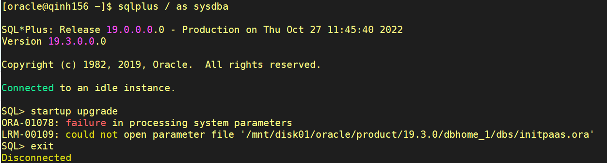 Oracle 12c （12.1.0.2/12.2.0.1）升级 19c（19.3.0.0）_oracle12c升级到19c-CSDN博客