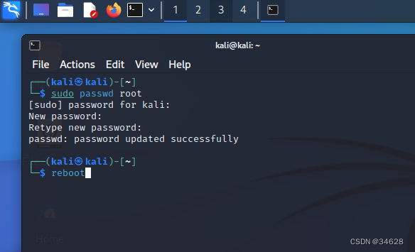 【部署kali linux】_虚拟机kali没有root terminal emulator-CSDN博客