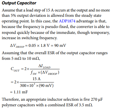 Input and Output Capacitor Selection_howto determineresistanceon a ...