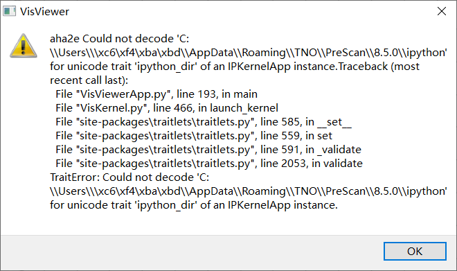 prescan安装好后GUI能打开但VisViewer报错_prescan不能打开viewer-CSDN博客