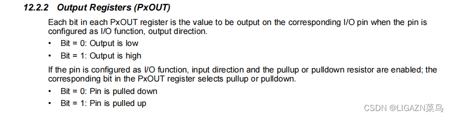 MSP430学习总结(二)——GPIO_msp430 读io输入口 怎么写-CSDN博客