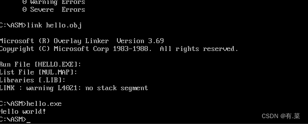 Dosboxmasm汇编环境的的安装与使用dosbox的masm文件 Csdn博客
