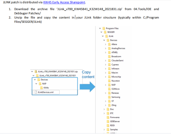 在MCUXpresso上通过J-link烧写KW45-CSDN博客