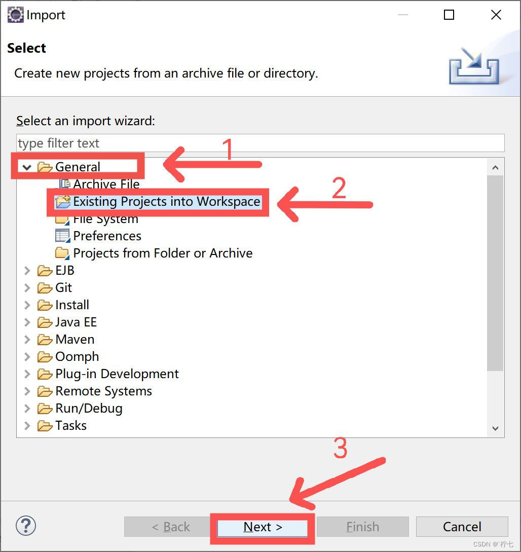 将Java项目导入Eclipse的方法（配有图文）_java文件怎么导入eclipse-CSDN博客