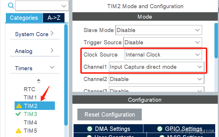 信号测量（STM32 F411RET6开发版）_stm32 测量信号周期-CSDN博客