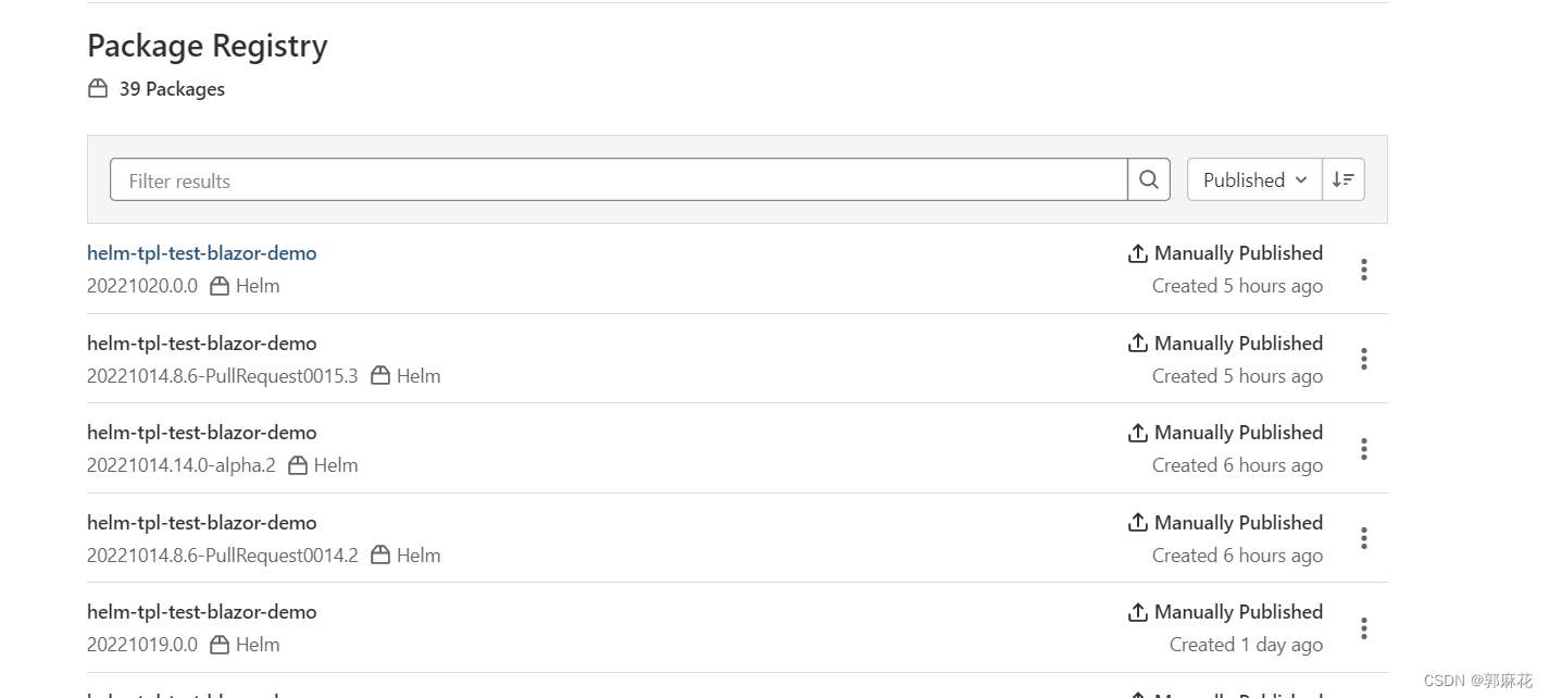 4. 搭建Helm Charts Registry，在Azure Pipeline中使用GitVersion打包并推送Chart_azure pipeline gitversion-CSDN博客