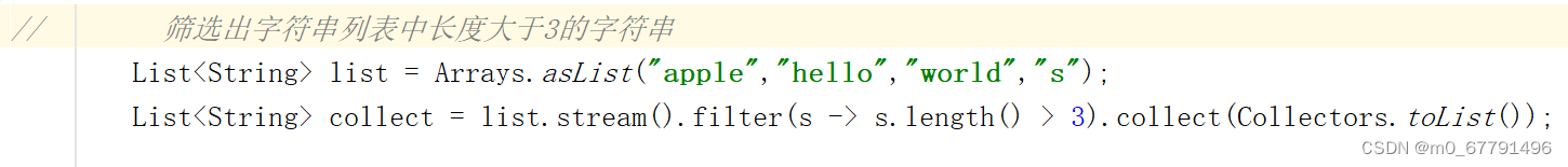 list.stream().filter().collect(Collectors.toList())-CSDN博客