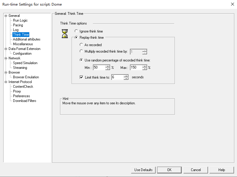 Loadrunner中Runtime Settings界面详解_loadrunner的runtime settings-CSDN博客