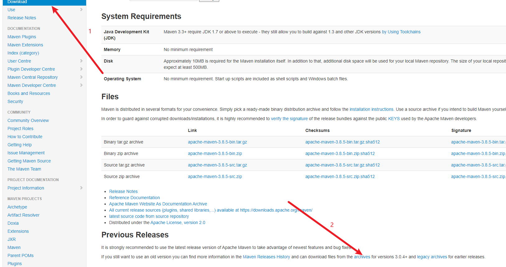 安装Maven3.8.1以及IDEA2020.3创建maven项目_apache-maven压缩包3.8.1-CSDN博客