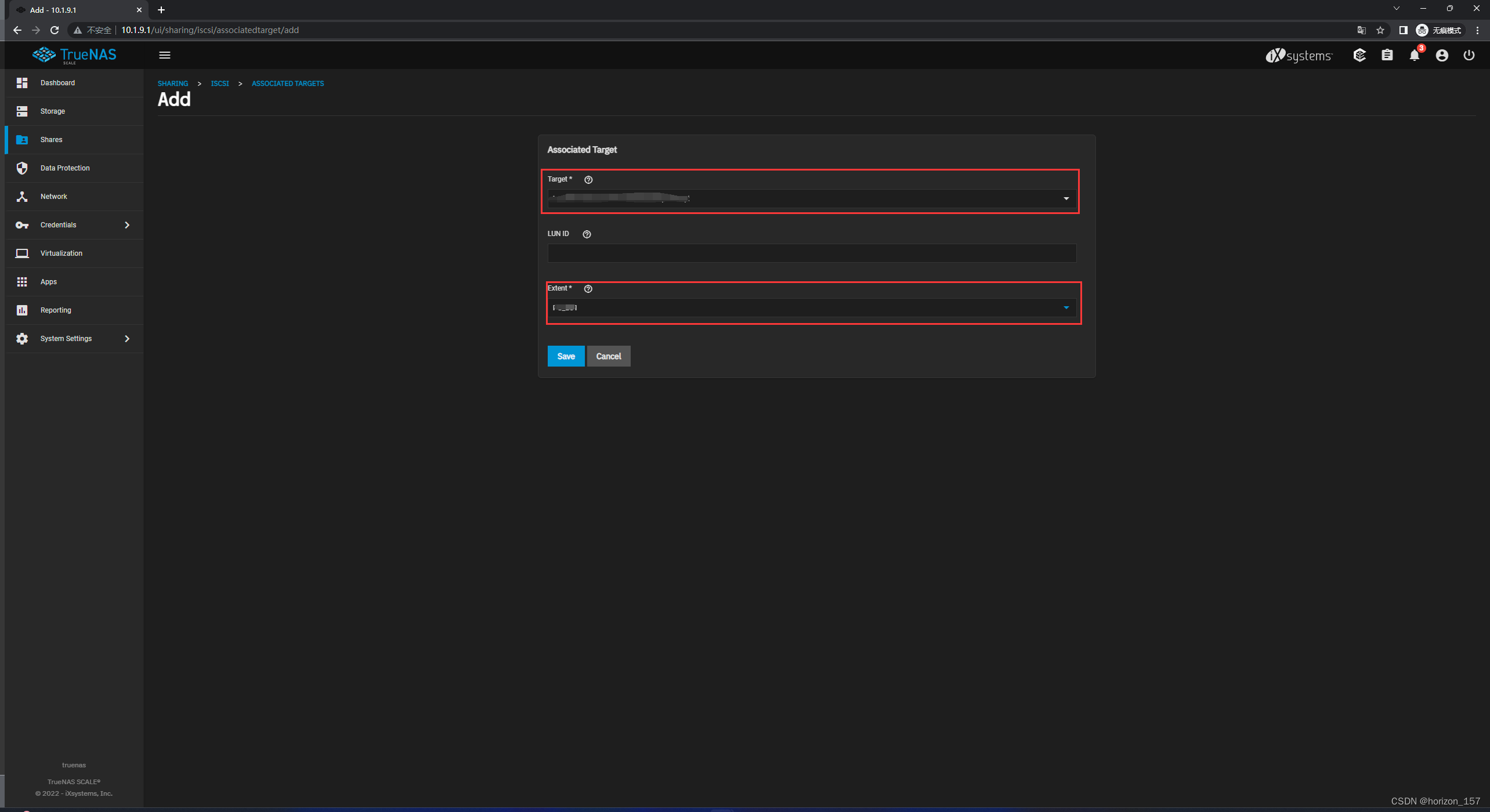 TrueNas Scale 配置iSCSI存储服务_truenas iscsi-CSDN博客