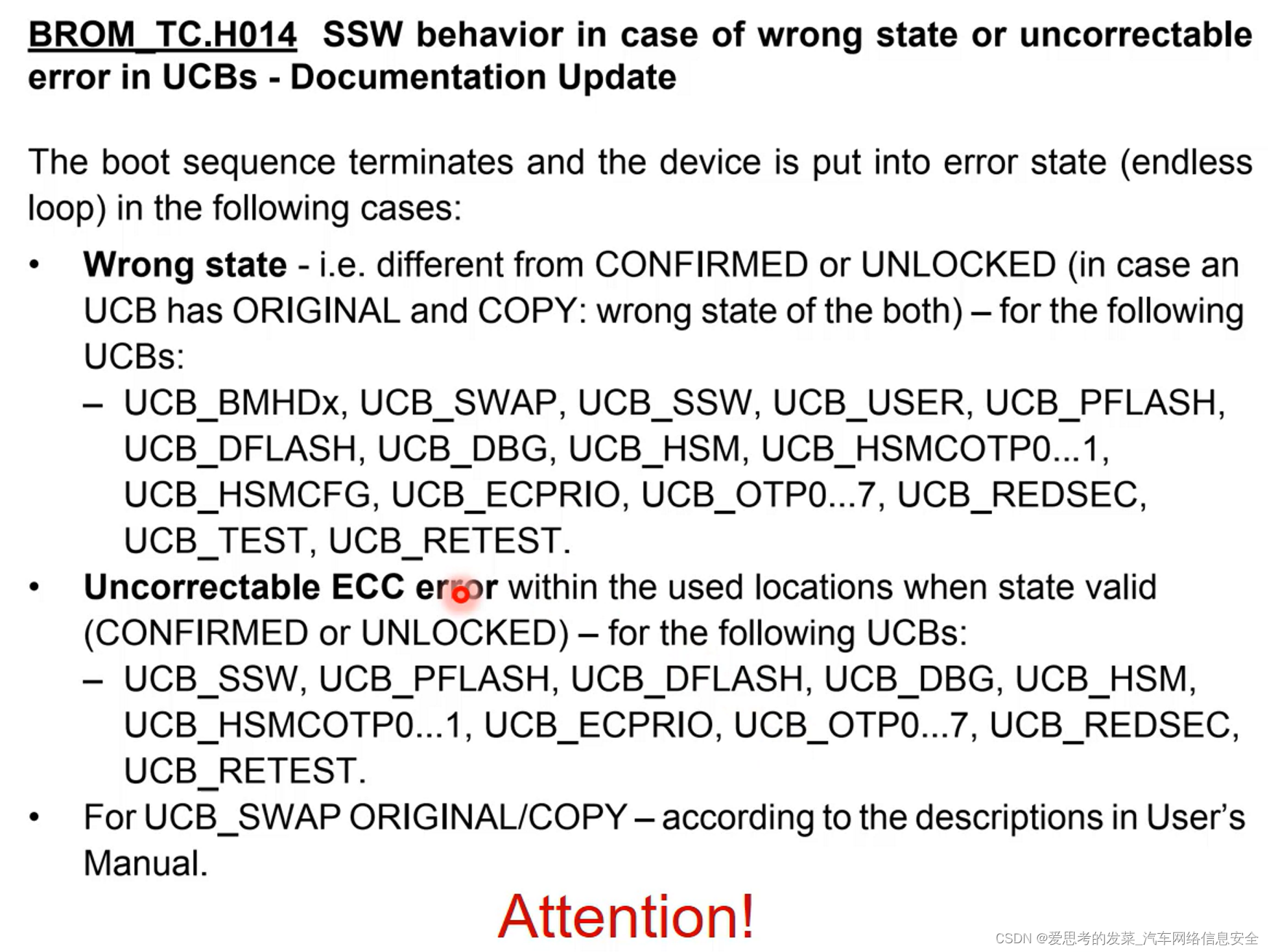 AURIX™ TC3xx UCB 介绍_ucb confirmation-CSDN博客