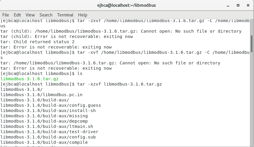 tar: You may not specify more than one `-Acdtrux‘ or `--test-label ...