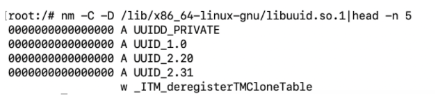 【解决】libuuid.so.1 no version information available问题-CSDN博客