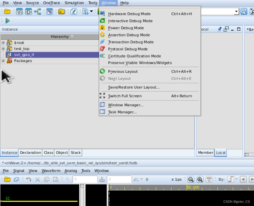 (AHB VIP为例)Verdi UVM/interactive debug mode简单使用_verdi单步调试-CSDN博客