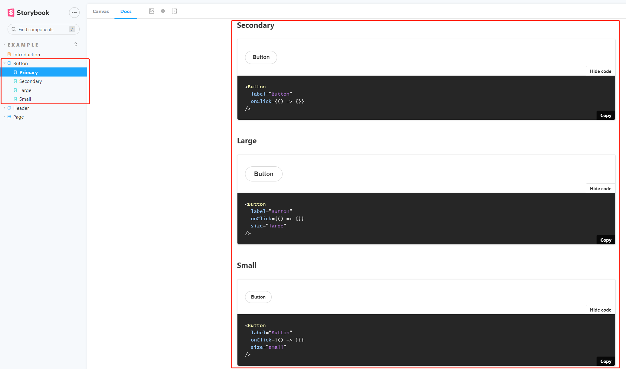storybook初探：利用storybook构建组件文档库_stroybook canvas docs无法切换-CSDN博客