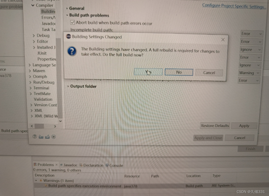 关于java Sejdk在eclipse中引发的警告工作区中没有安装与此环境严格兼容的jre，解决方法如下工作空间中没有与此环境严格兼容的 Jre。 Csdn博客 6722