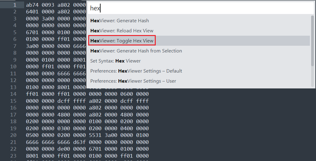 sublime：查看二进制文件_sublime打开文件二进制-CSDN博客