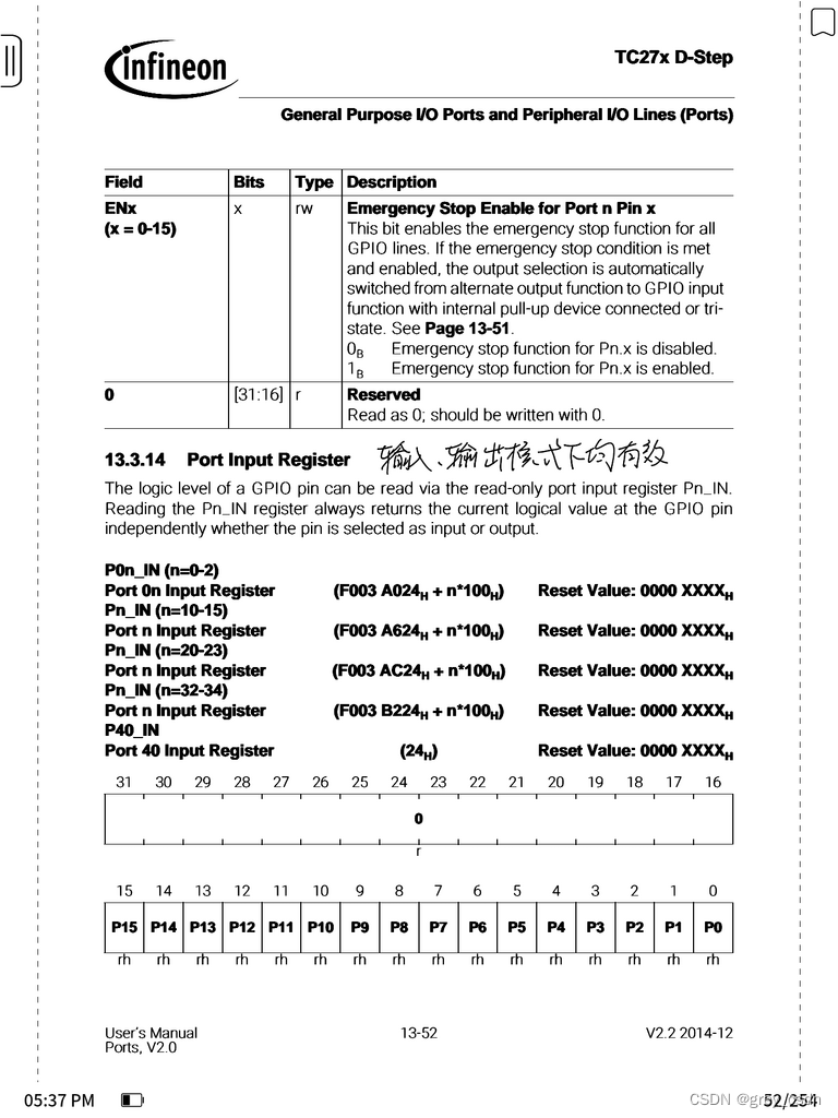 1599_AURIX_TC275_GPIO功能以及部分寄存器梳理2_aurix tc系列芯片ports的几个寄存器-CSDN博客
