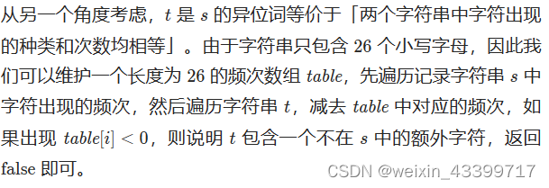 代码随想录day6 242有效的字母异位词、349 两个数组的交集 、202 快乐数、1 两数之和 Csdn博客 