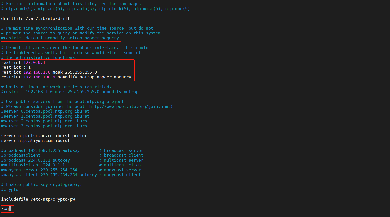 【Liunx常用操作】利用ntp服务，配置NTP时钟同步_ntp手动同步命令-CSDN博客