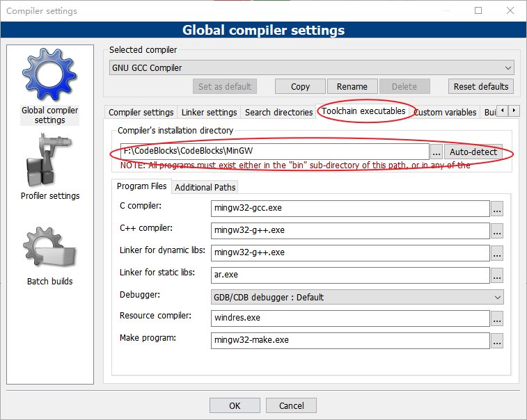 Codeblocks中build和run没有反应的解决方法_codeblocks点击run不起作用-CSDN博客