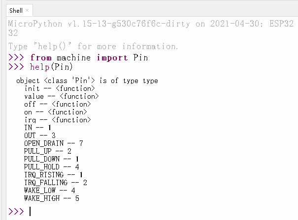 【MicroPython ESP32】machine.Pin类函数以及参数详解_from machine import pin-CSDN博客