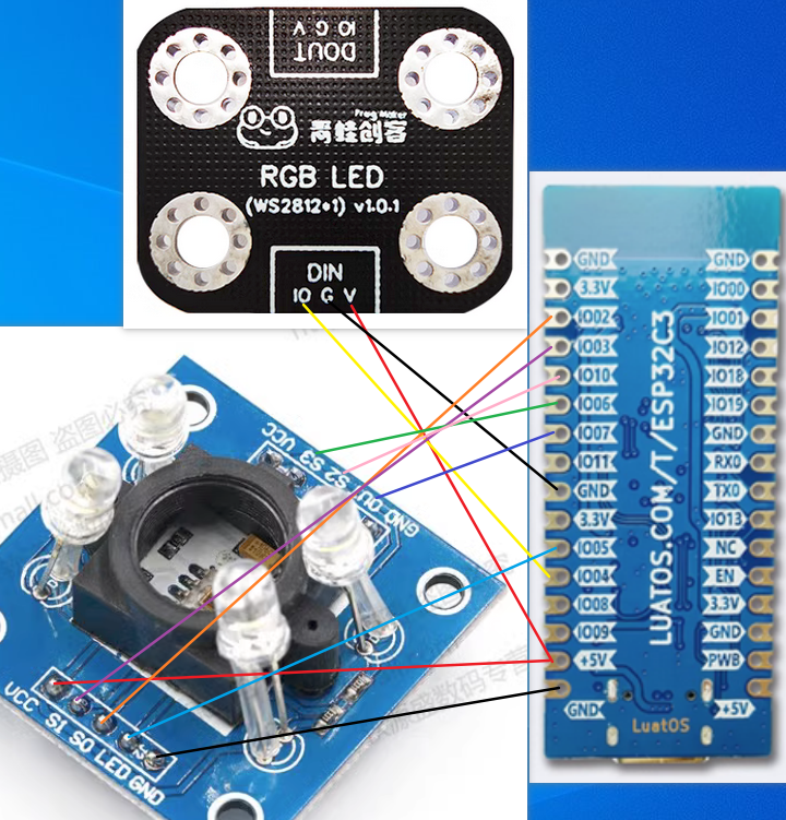物联网开发122 Micropython Esp32 C3连接tcs3200颜色识别传感器模块 Tcs3200颜色传感器 Esp32 Csdn博客