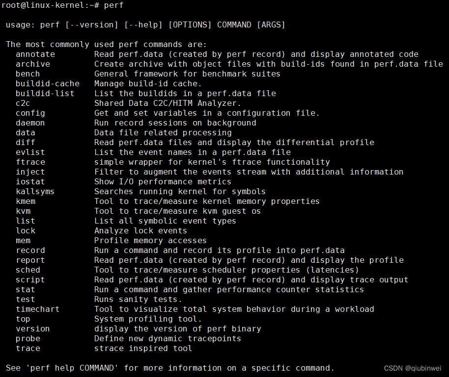 perf分析工具_perf数据怎么看-CSDN博客