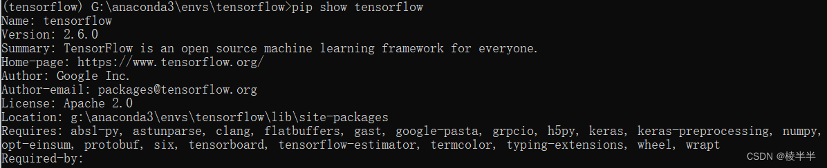 TensorFlow2.8安装_tensorflow2.8.0-CSDN博客