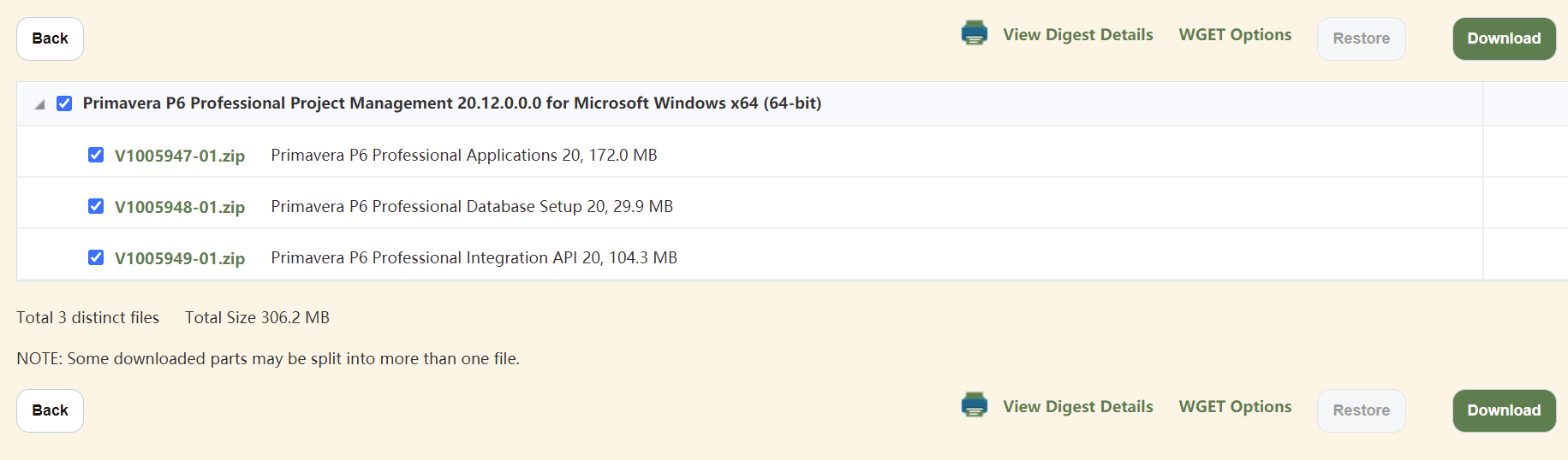 How to download genuine Primavera P6 from Oracle for free - Programmer Sought