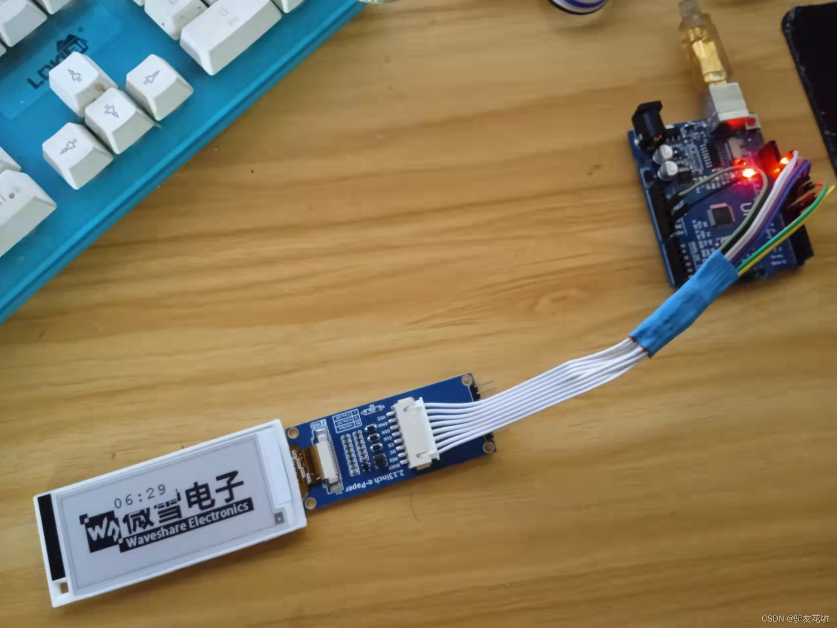 【雕爷学编程】arduino动手做（206） 使用傲雪驱动库e Paper最简程序：清屏并显示logoarduino 显示3秒的logo后进入工程 Csdn博客