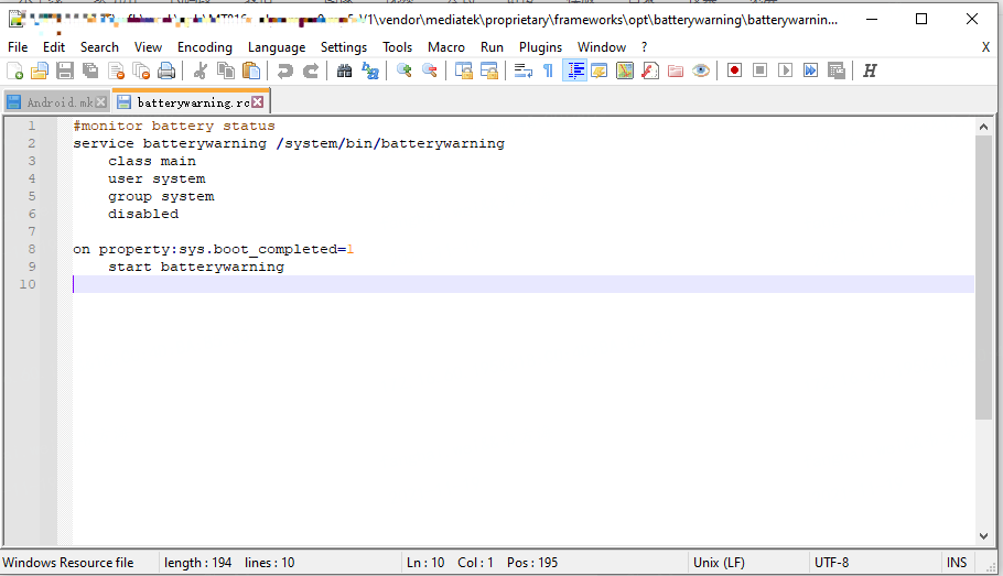 Android mk文件 LOCAL_INIT_RC 将RC文件编译到/system/etc/init或vendor/etc/init，system\core\init\init.cpp解析 ...