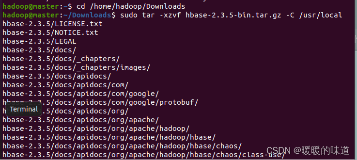 虚拟机中配置Hbase以及java api的调用_虚拟机 hbase配置java api-CSDN博客