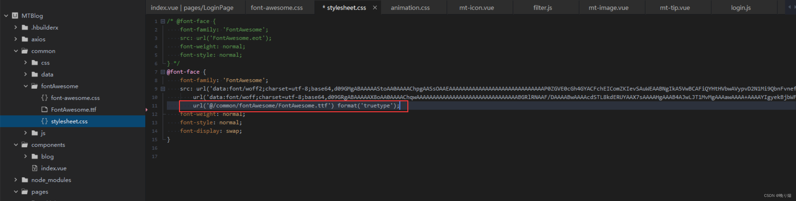 UniApp转微信小程序之引入FontAwesome图标_uniapp 导入 font-awesome 小程序使用-CSDN博客