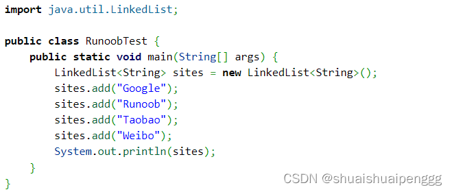 Java LinkedList_linkedlist 引入-CSDN博客