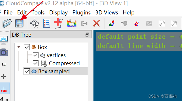 CloudCompare教程01：生成常见几何点云-CSDN博客
