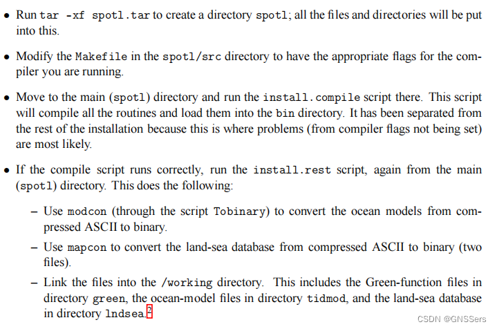 SPOTL(一些海潮负载程序)安装步骤_spotl安装-CSDN博客