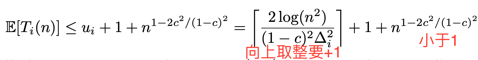 【Bandit Algorithms学习笔记】UCB算法的理论证明_ucb 算法-CSDN博客