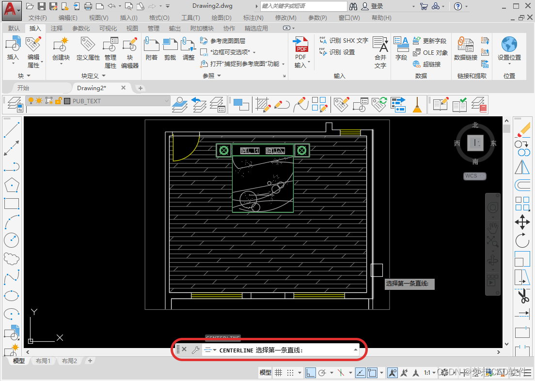 AUTOCAD——中心线绘制、CAD默认线宽是多少？可以修改吗？_cad中心线快捷键-CSDN博客