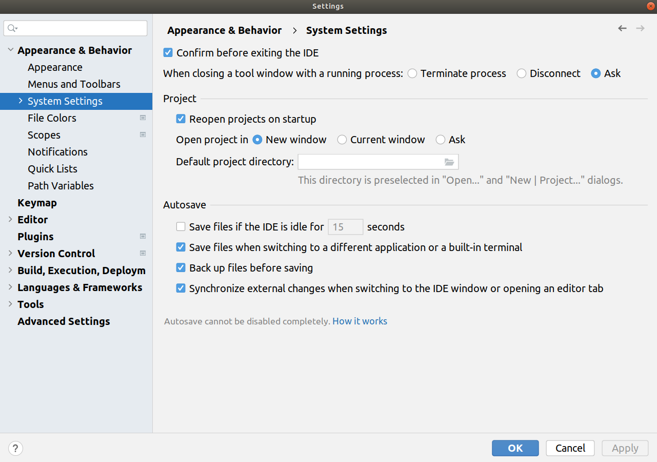 CLion打开新项目时在新窗口打开_open project wizard-CSDN博客