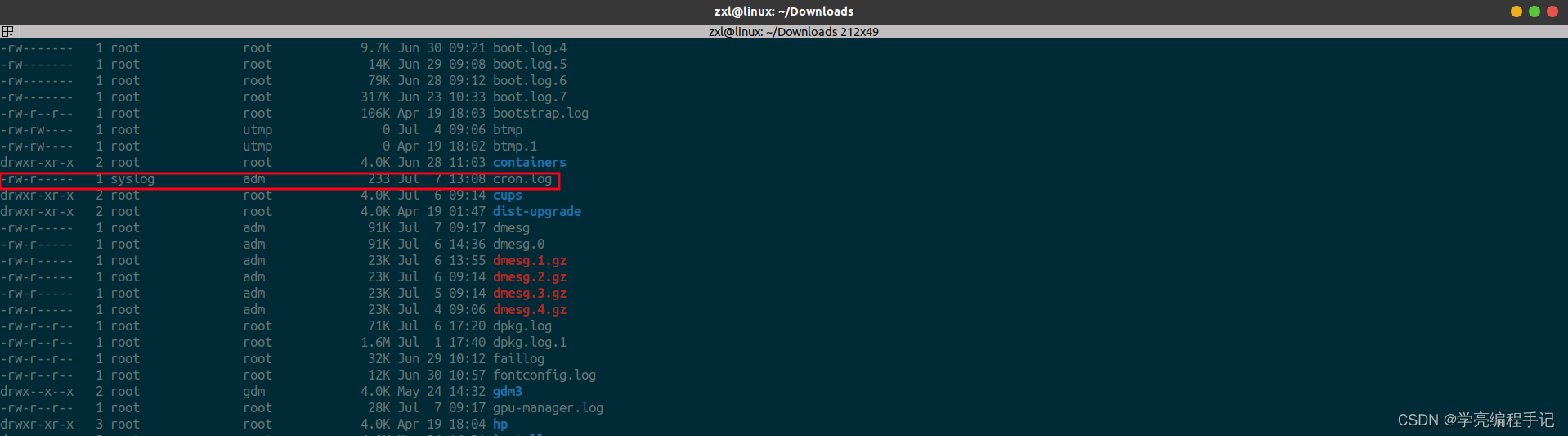 linux ubuntu22.04开启cron日志_ubuntu 22.04 cron 日志-CSDN博客