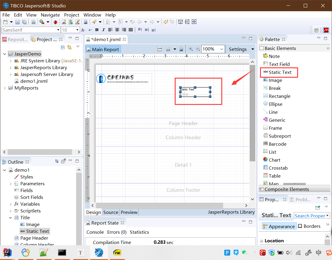 模板设计器Jaspersoft Studio、结合JasperReports输出报表_jaspersoft 最新版-CSDN博客