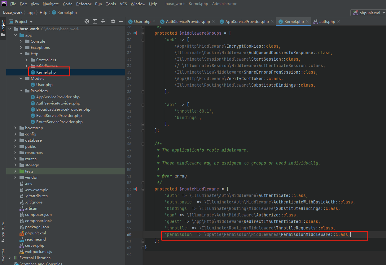 5.laravel-spatie/laravel-permission的使用_laravel use hasroles;-CSDN博客